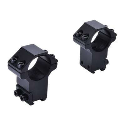 중국 25.4mm Tube Diameter High Riser Scope Mount 알루미늄으로 만든 더블 링 판매용