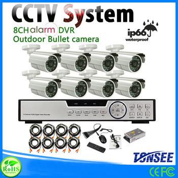 Cina sistema del CCTV di Manica di 4CH 1080P POE NVR 4 con la macchina fotografica del IP di POE in vendita