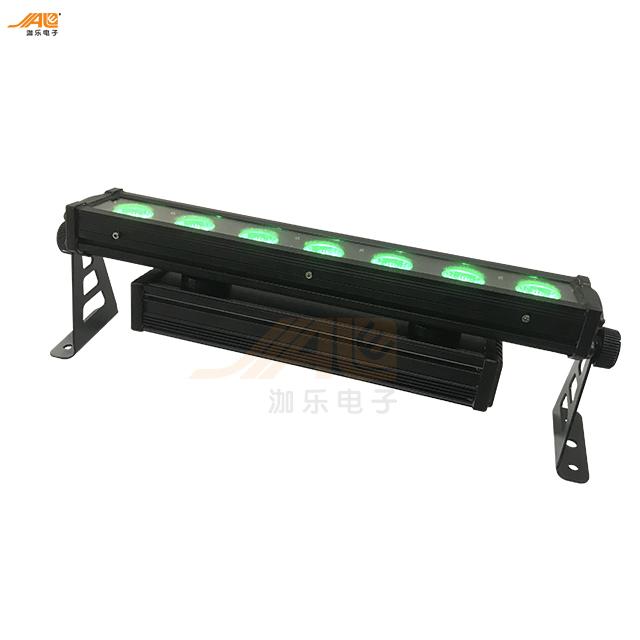 7pcs 30w 4in1 waterproof pixel dot control wash wall bar