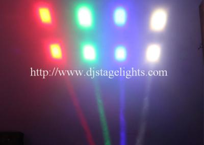 중국 8 x 10 W LED 이동하는 맨 위 단계 빛 80 W RGBW 거미 당 점화 판매용