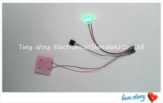2 Colorful LED And 1 Button Flashing LED Module with Beautiful Lights 4