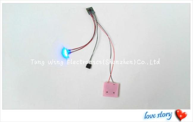 2 Colorful LED And 1 Button Flashing LED Module with Beautiful Lights 3