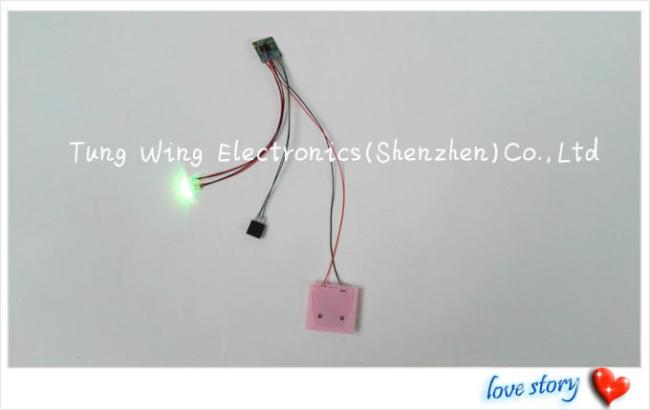 2 Colorful LED And 1 Button Flashing LED Module with Beautiful Lights 1