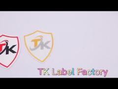 돋을새김된 스티커 3D TPU 실리콘 연약한 열전달 상표 로고 T 셔츠에 철