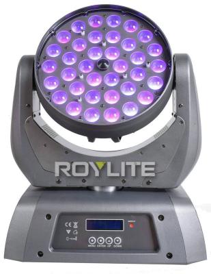 China poder más elevado móvil del patio de las unidades 10w RGBW de la cabeza 36 del lavado del enfoque LED de 10°- 60° en venta