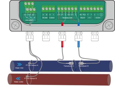 중국 난방 시스템 초음파 유량계 판매용