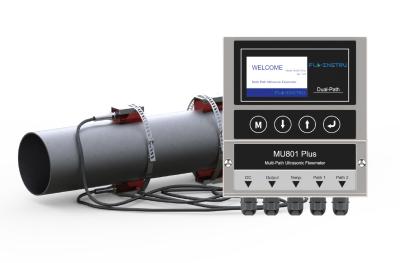 China Multi Channel Clamp On Ultrasonic Flowmeter MU801 Plus for sale