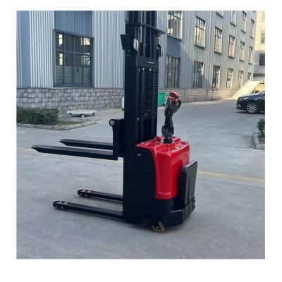 中国 1トン1000kg1.5トン1500kg軽量全電動スタッカー 3000mmパレットスタッカー ポリウレタン車輪 販売のため