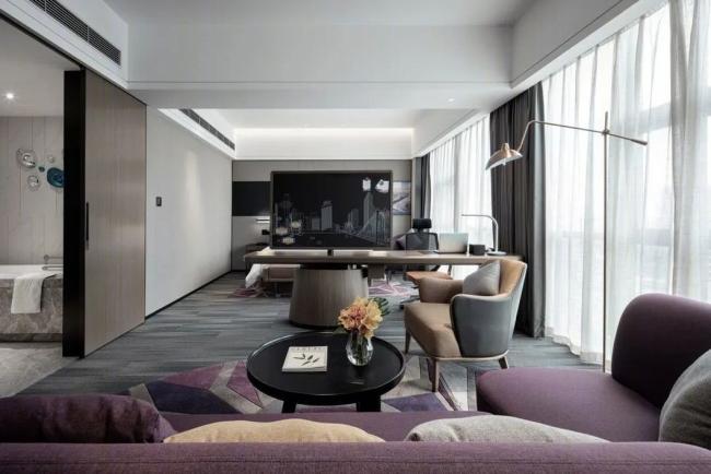 Opulent Velvet Sectional Sofa Ideal for Luxury Hotels