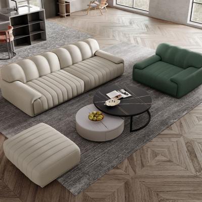 China Noords de Banken Multi Functioneel Leer Sofa Set van de Leerwoonkamer Te koop