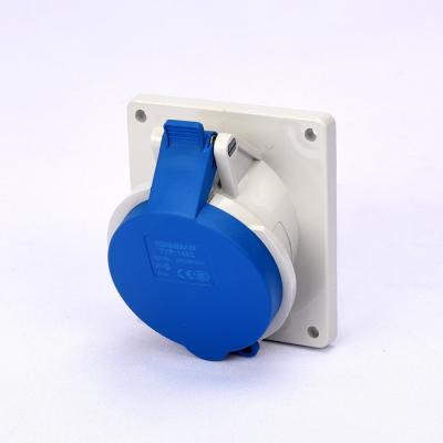 China el panel eléctrico de 3P 16A 220V montó prenda impermeable la monofásico del zócalo en venta