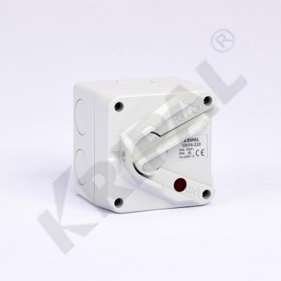 China do interruptor à prova de intempéries do isolador de 1Pole 10A IP66 padrão australiano à venda