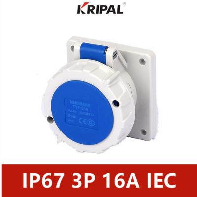 中国 16A 3P 220V IP67の防水産業ソケット普遍的なIECの標準 販売のため