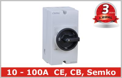 China Zonnepv 1000V gelijkstroom Waterdichte Roterende Isolatorschakelaar Disconnector IP66 Te koop