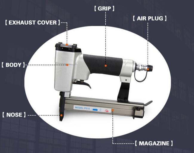 Photo/Picture Frame Pin Nail Gun Air Pneumatic Nail Gun P Type