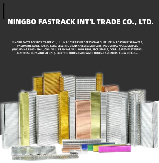 Hot Sale 22 Gauge 1412 Staples for Upholstery with High Quality 14 Series