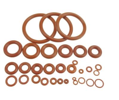 China materiais diferentes de alta qualidade feito-à-medida PTFE da fábrica selos de prata do anel anel-O de borracha à venda