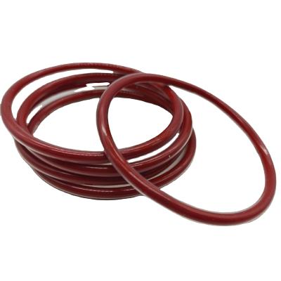 Cina giunto circolare di gomma delle guarnizioni rosse del giunto circolare del silicone della fabbrica del cavo del giunto circolare del silicone in vendita