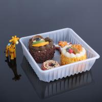 Cina Vassoio eliminabile molle della frutta dello spuntino 24*19*5cm della fragola in vendita