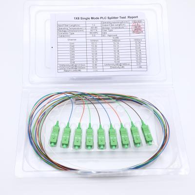 Китай Splitter PLC оптического волокна SC APC G657A для систем FTTx продается