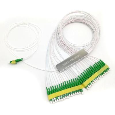 Китай Splitter PLC волокна PVC 2×32 1meter FTTH соединителя G657a Lc/Apc продается