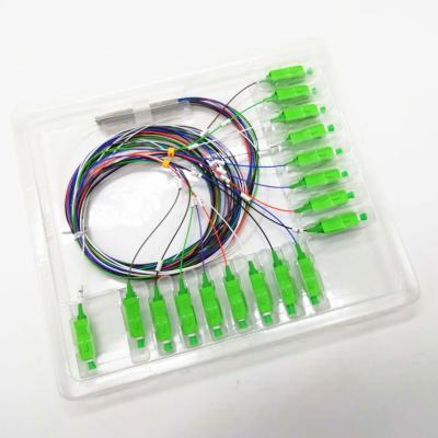 Китай 1X16 тип 16 Splitter трубки Stell оптического волокна SC APC PLC пути оптически продается