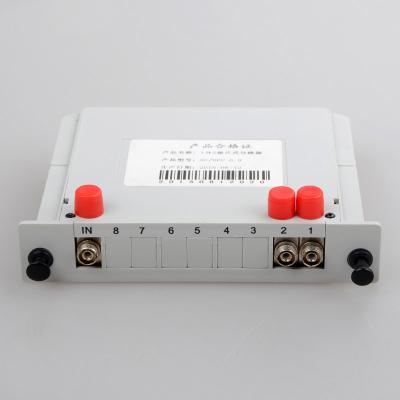 Китай Тип типы кассеты Splitter оптического волокна 1x2 FC/Apc пассивные продается