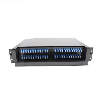Cina Tipo scatola terminale a fibra ottica del cassetto dei 96 centri di Odf del supporto di scaffale di LC/UPC in vendita