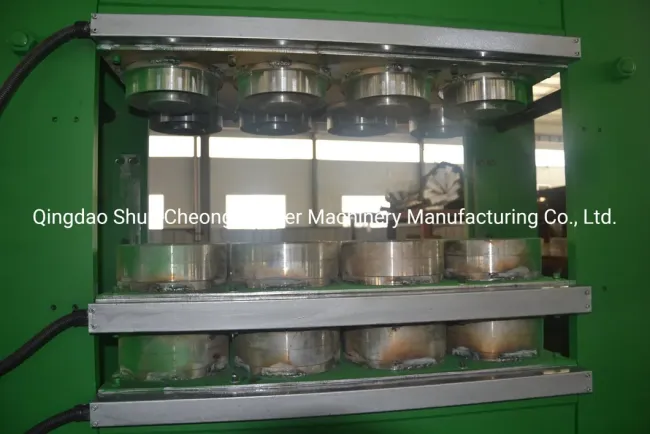 Industrial Rubber Vulcanizing Press Operation