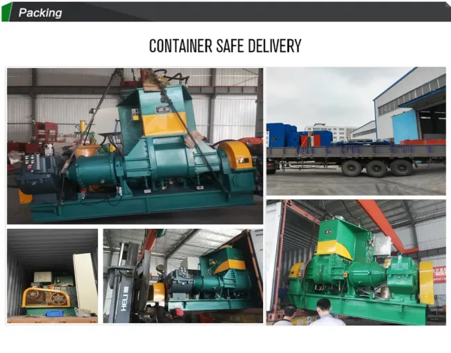 Rubber kneader manufacturing process and quality control