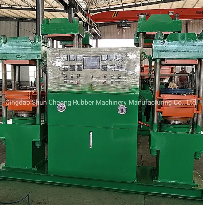 Rubber Vulcanizing Press machinery view