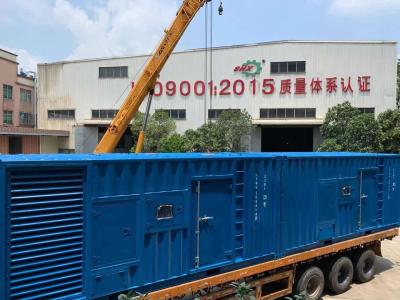 China Containerized 2500kva 2000kw Diesel Generator With Cummins Engine for sale