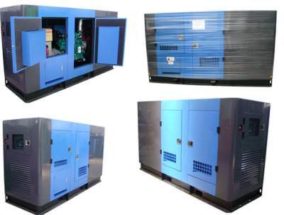 Hotel Soundproof High Voltage Generators 200kw Cummins 250kva Genset