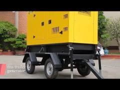 Generador diesel de 100 kW en silencio