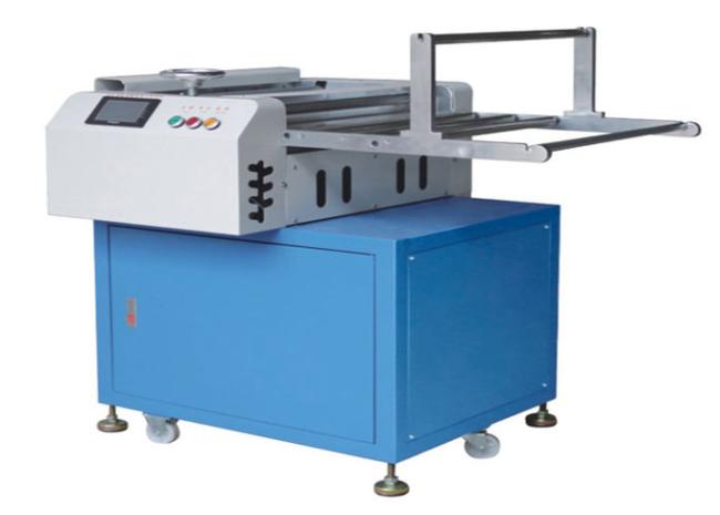 Adjustable Width Rubber Strip Cutting Machine , Manual Rubber Cutting Equipment 1
