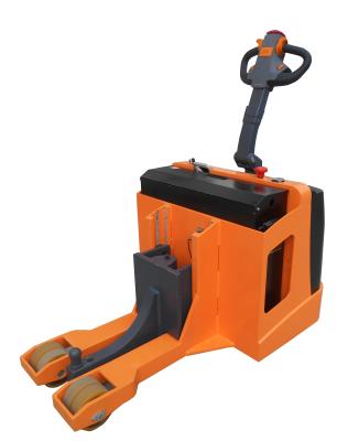 Cina Trattore/testa elettrici di rimorchio tipo di Walkie di 3 tonnellate, con il gancio, l'estrazione laterale della batteria ed il sistema di azionamento verticale in vendita