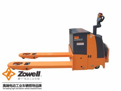 Cina supporto 4T su/camion di pallet pedonale, presa portatile del pallet di potere del magazzino in vendita