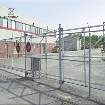 China O mergulho galvanizou a cerca de aço Gate With que o PVC revestiu o tratamento de superfície à venda