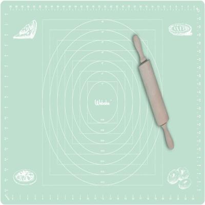 Cina Il silicone che impasta riempie la stuoia di rotolamento bollente resistente ed antisdrucciolevole ad alta temperatura in vendita