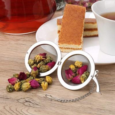 China A tira Mesh Tea Ball Tea Strainer de aço inoxidável filtra para o chá à venda