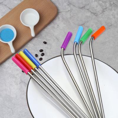 China Palhas bebendo do metal de aço inoxidável com fontes da cozinha do saco à venda