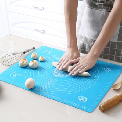 Cina Non stuoia bollente del bastone con la pasticceria Mat Dough Rolling Mat del silicone di misure in vendita