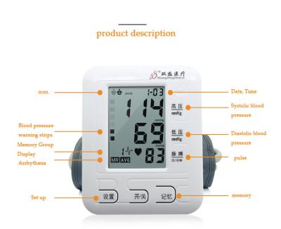 Cina Alta precisione elettronica multifunzionale del portatile del monitor di pressione sanguigna in vendita