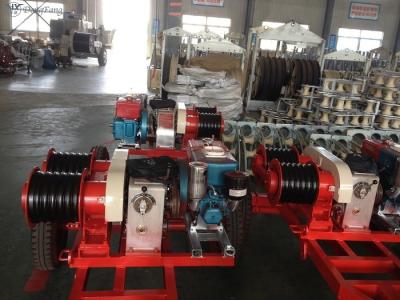 Chine Traction de la tonne JJCS-50T du treuil 5 pour la ligne de transmission construction à vendre