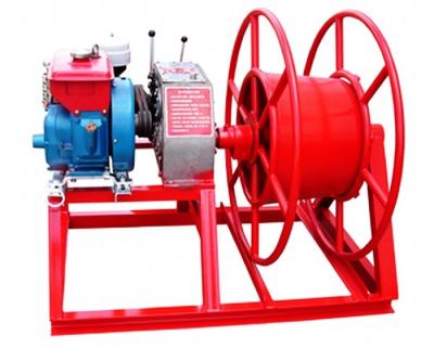 Chine la vitesse 3600rpm fil de treuil d'extracteur de puissance de 5 tonnes prennent avec le moteur à essence GX160 à vendre