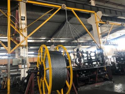 Κίνα σχοινί χαλύβδινων συρμάτων συστροφής 11mm αντι για την ενιαία σύνδεση αγωγών ή Ovehead Opgw προς πώληση