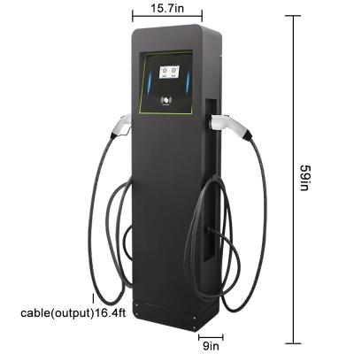 中国 レベル 2 住宅 Ev 充電ステーション J1772 電気自動車 32A 7KW 19.6ft ケーブル 販売のため