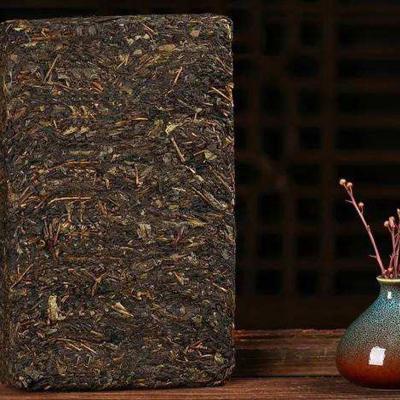 Chine Thé chinois foncé anhua d'emballage fait sur commande par l'eau chaude brassant potable à vendre