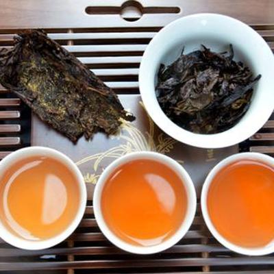 중국 건강한 Hunan 자연적인 체중 감소 차 온수 양조 어두운 차 판매용