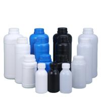 Quality 500ml Lightproof Sample Black Plastic Bottles For Medicine Food Flavor Additives for sale